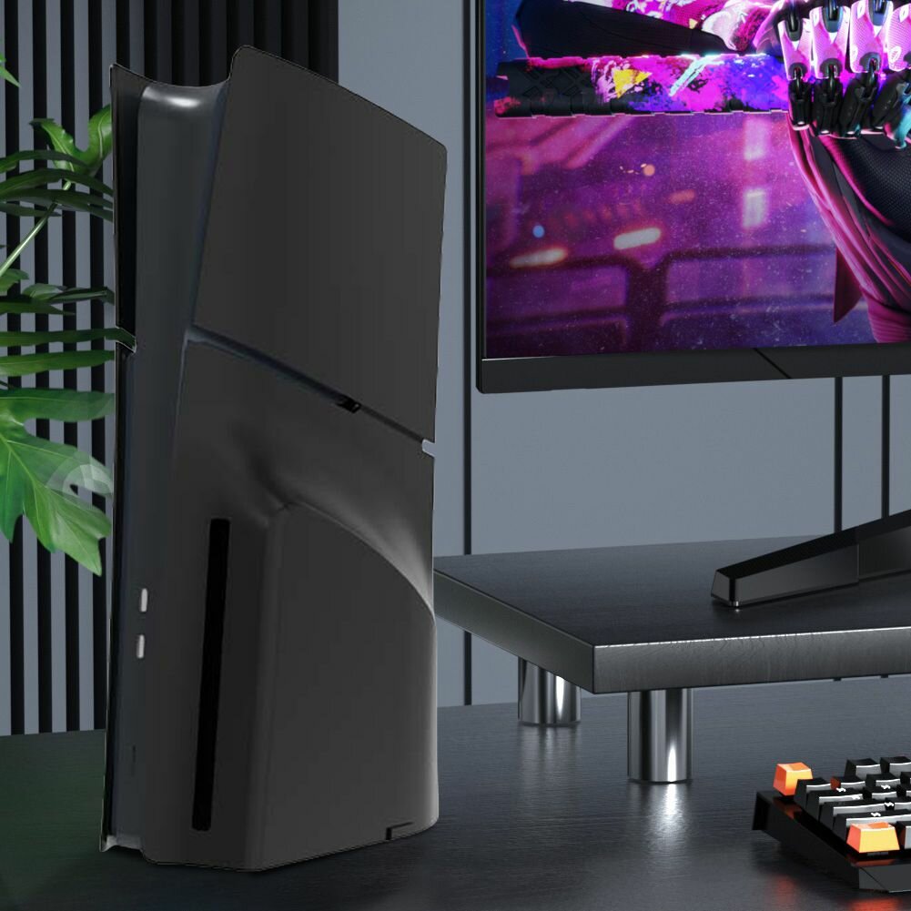 Сменный корпус для PS5 Slim (версия с дисководом), точные заводские формы, премиальные материалы, простая установка