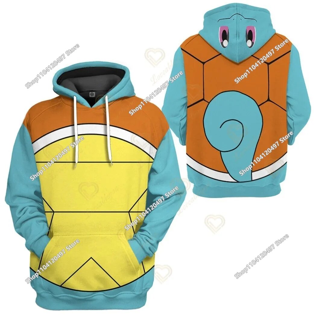 Карнавальный костюм POKK Пикачу Pullover Hoodie, 140 for height 140cm
