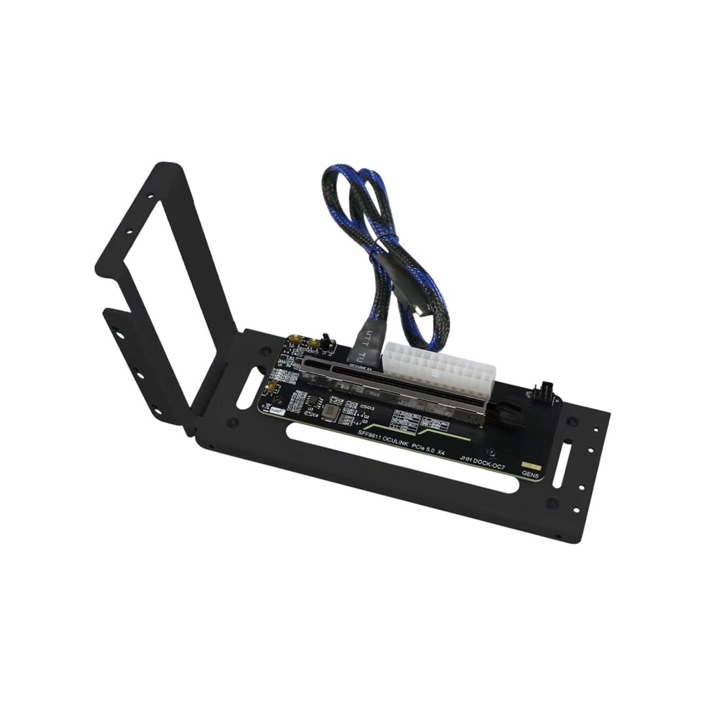 ДОК-станция OC7 с игровым графическим процессором 128 ГБ/с, док-станция PCIe 5.0 M.2 NVMe для графического процессора SFF8612