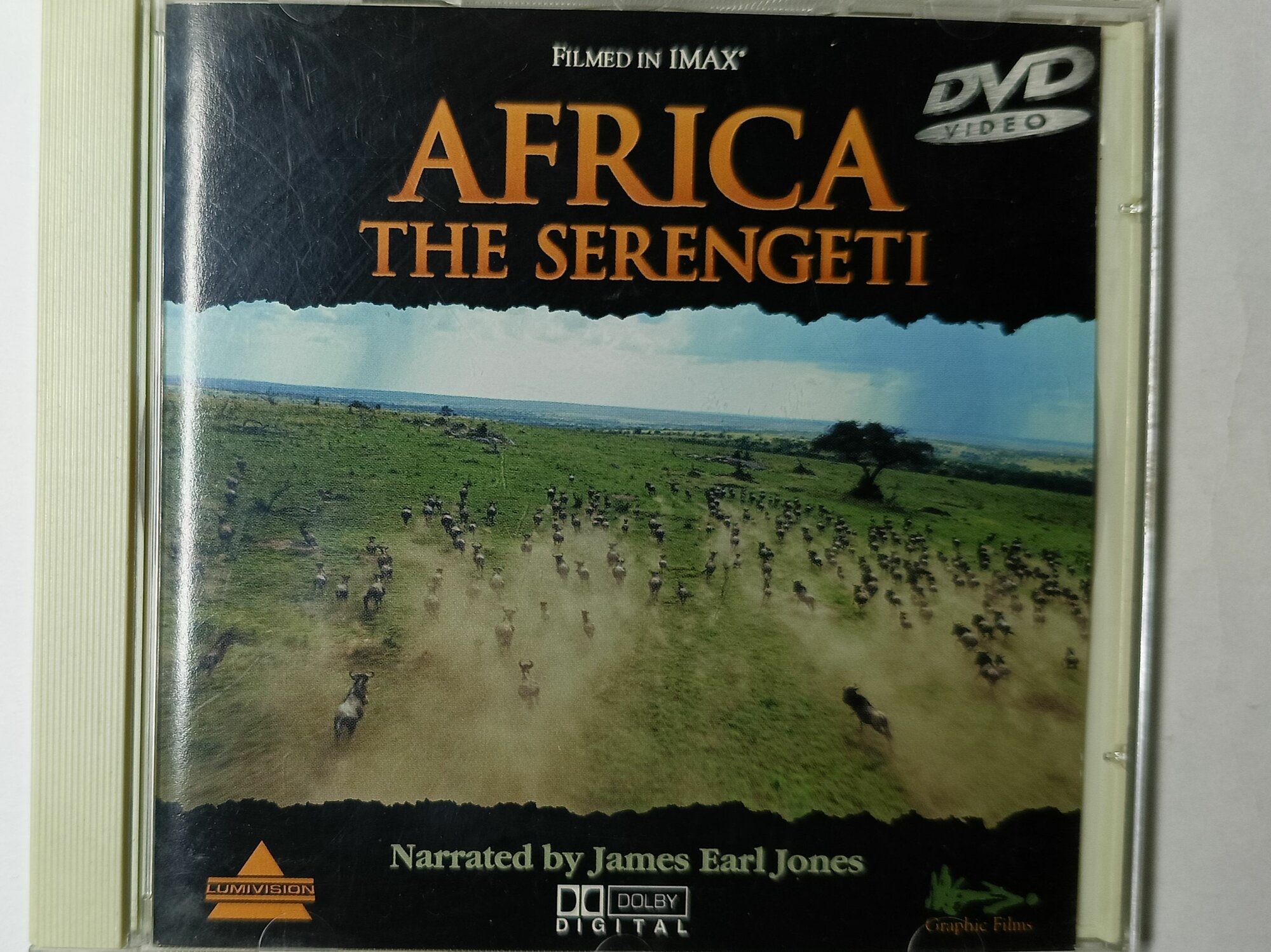 Africa - The Serengeti (1 DVD-Видео, США 1997, VG/VG)