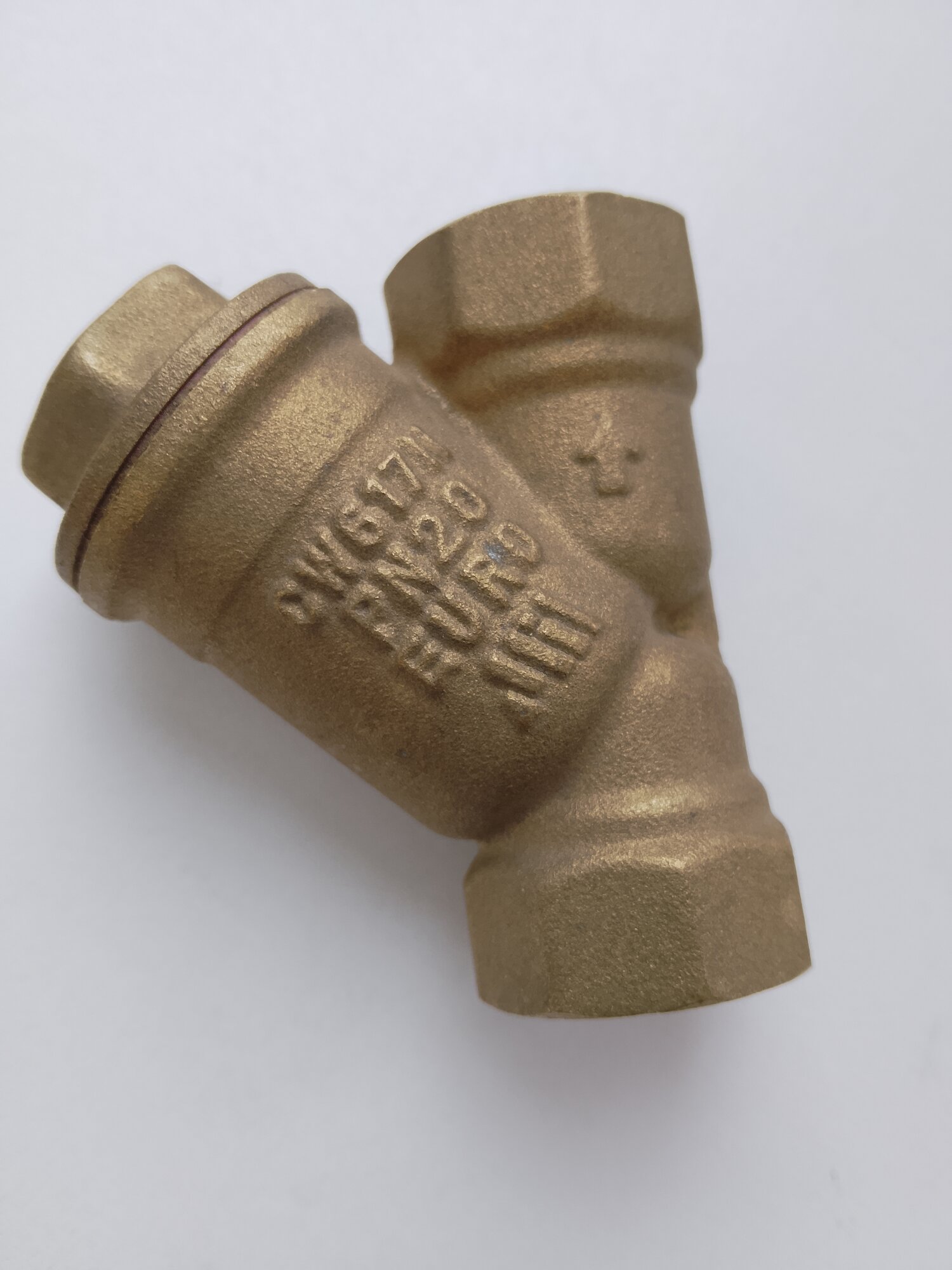 Фильтр косой Millenium, латунь, 1/2 ", внутренний, внутренний DN 15.