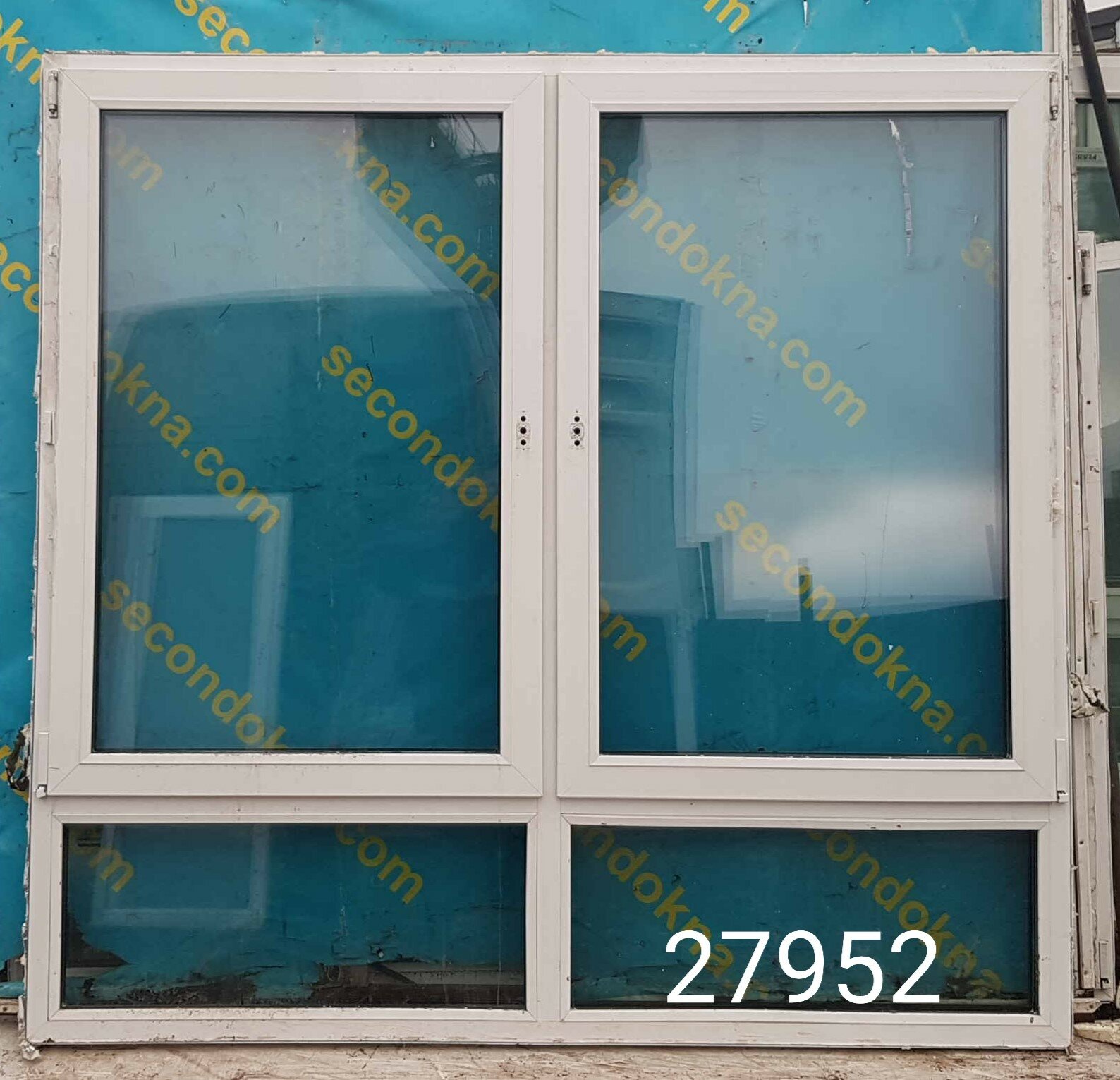 Пластиковое окно Б/У 1780(в) 1400 об х 1860(ш)