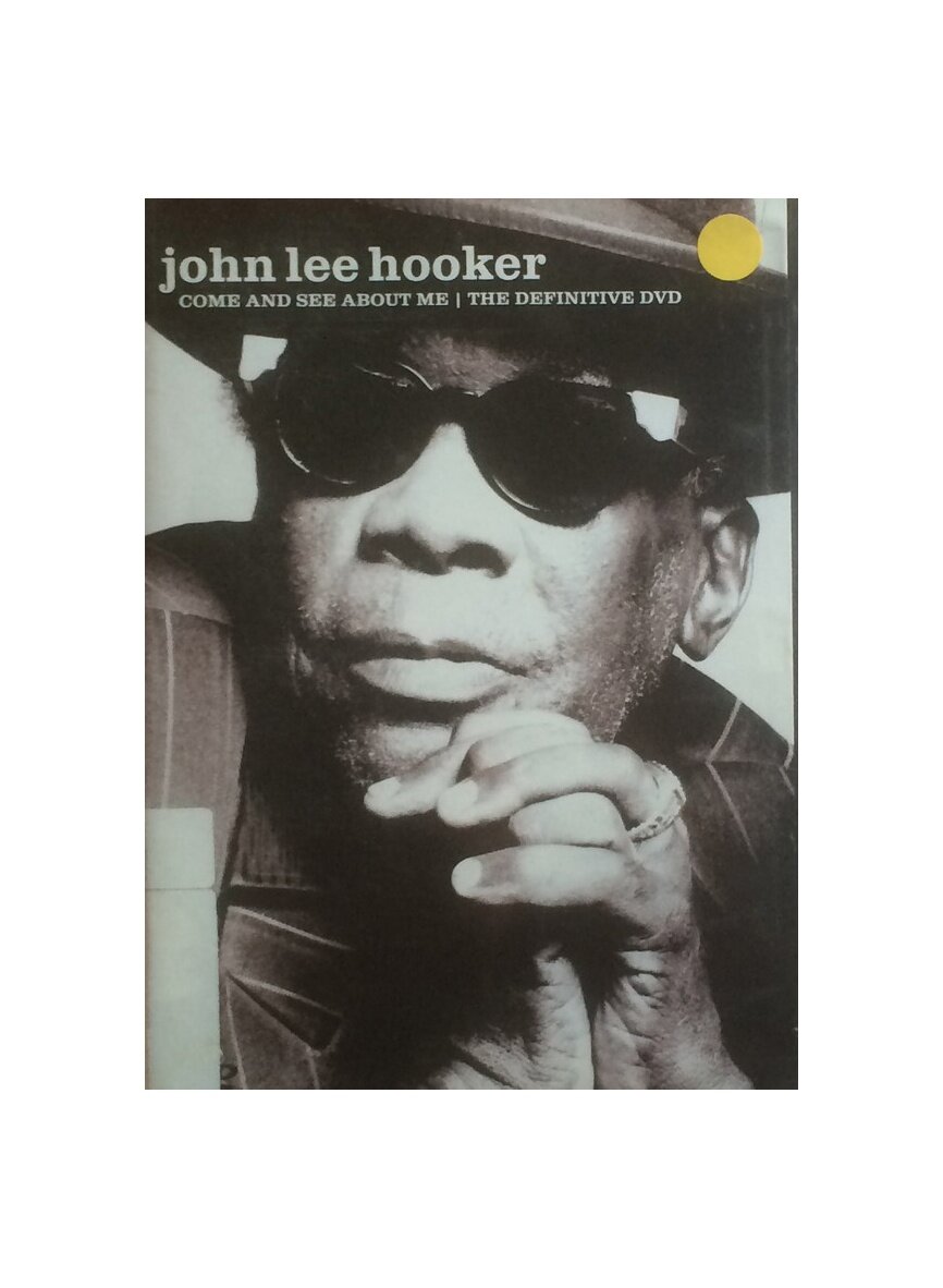 JOHN LEE HOOKER - Come See About Me. 1 DVD