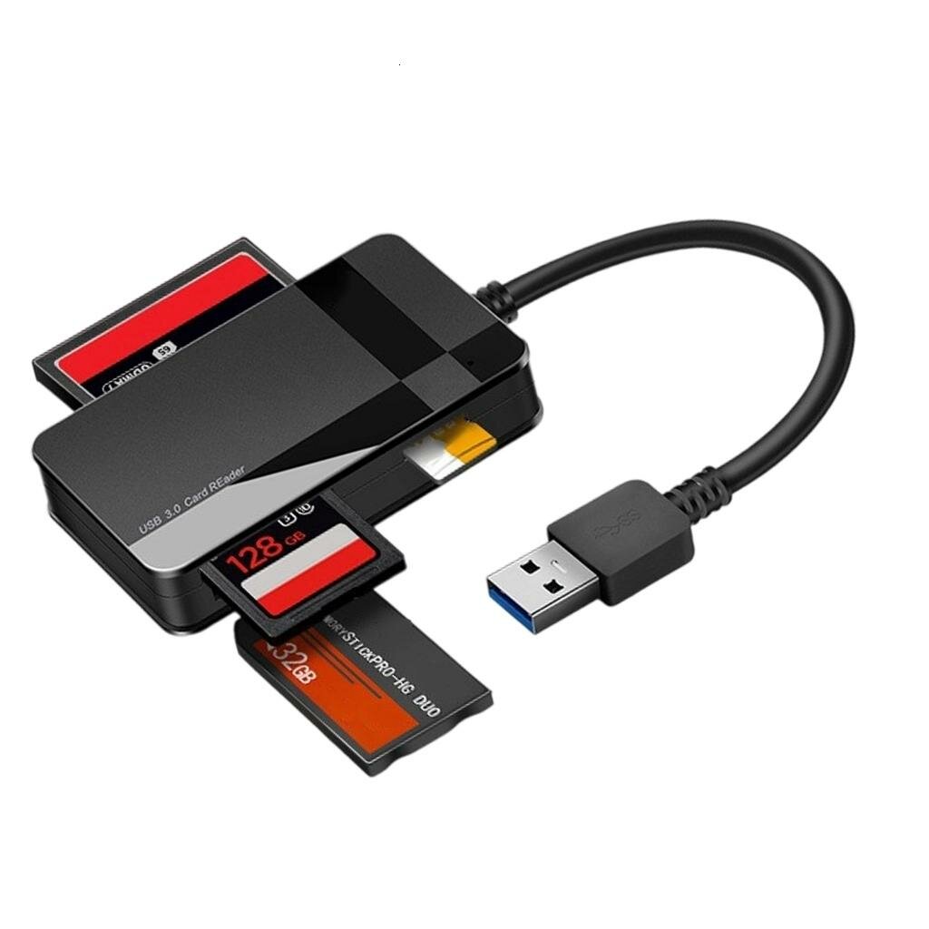USB 3.0 кардридер для TF/MS/CF, USB A3.0