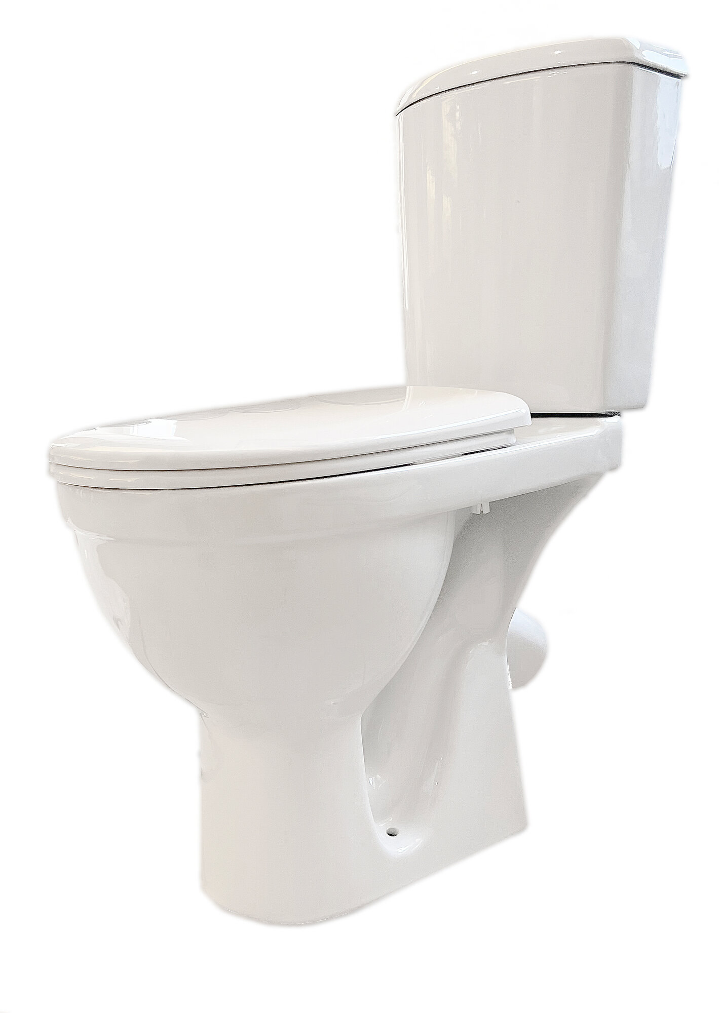 Унтаз-компакт ROSA ДОН Люкс с косым выпуском и микролифт