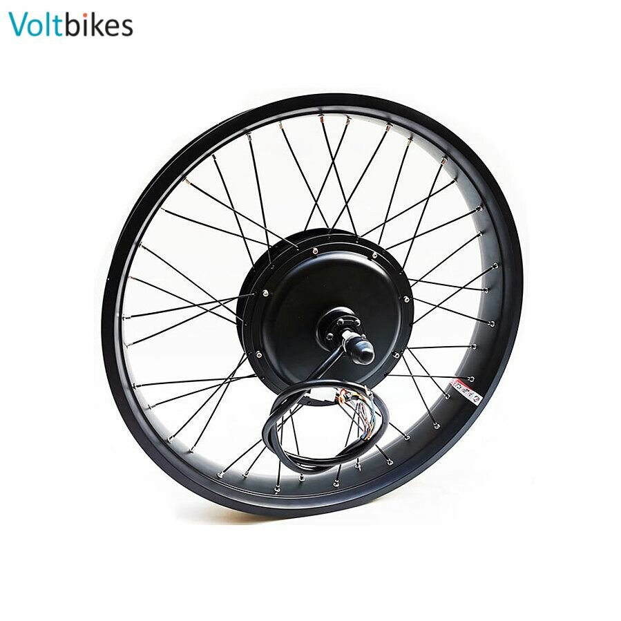 Мотор-колесо фэтбайк переднее прямой привод 26", 1000Вт, 135мм мод. DDK