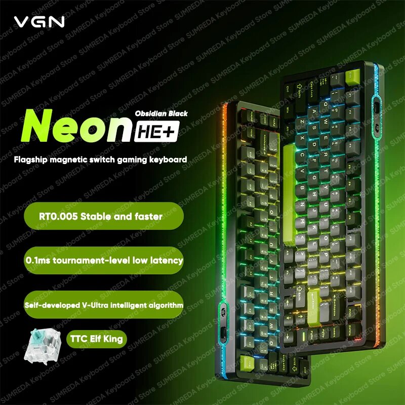 VGN Neon HE+ Obsidian Black механическая клавиатура