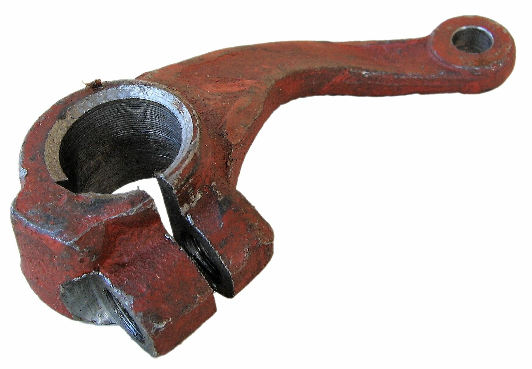 Рычаг вала вилок выключения сцепления 80-1601219-Б, для колесных тракторов и экскаваторов марки МТЗ