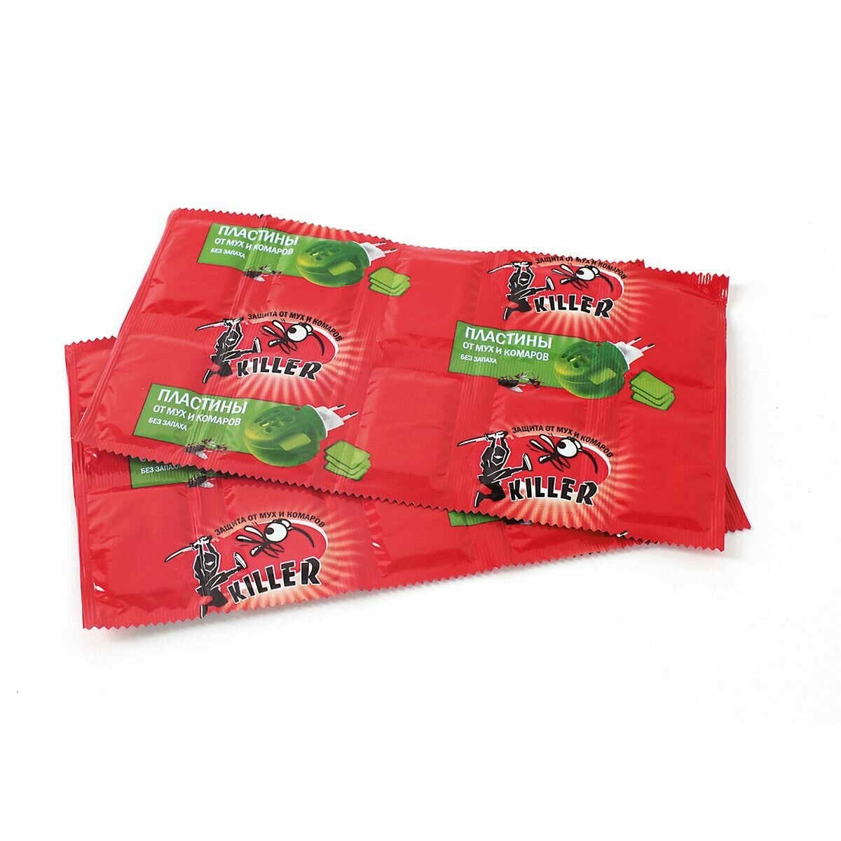Killer Пластины от мух и комаров без запаха 10 шт