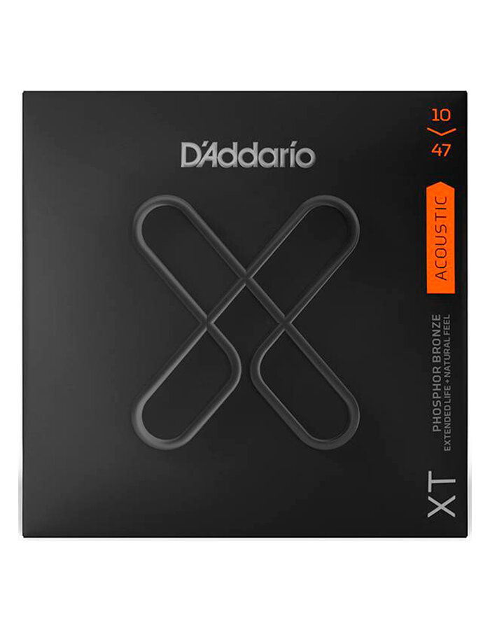 Струны для акустической гитары 10-47 D'ADDARIO XTAPB1047
