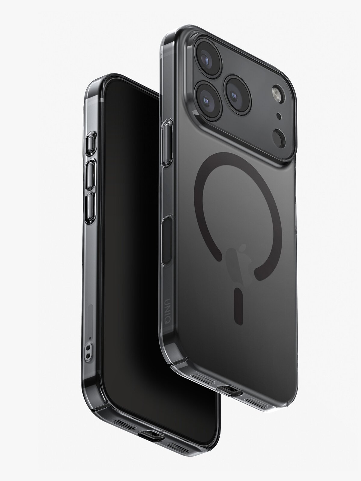 Uniq для iPhone 17 Pro чехол AirSuit Glossy Smoke (MagSafe)