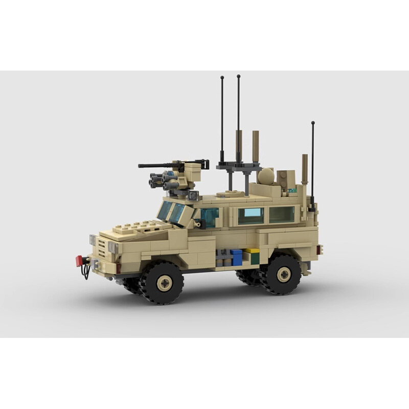 MOC-132300RG-31, модель бронетранспортера, сборочный комплект, обучающие строительные блоки, игрушки для мужчин
