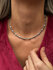 Колье LU Jewel, длина 40 см, серебряный