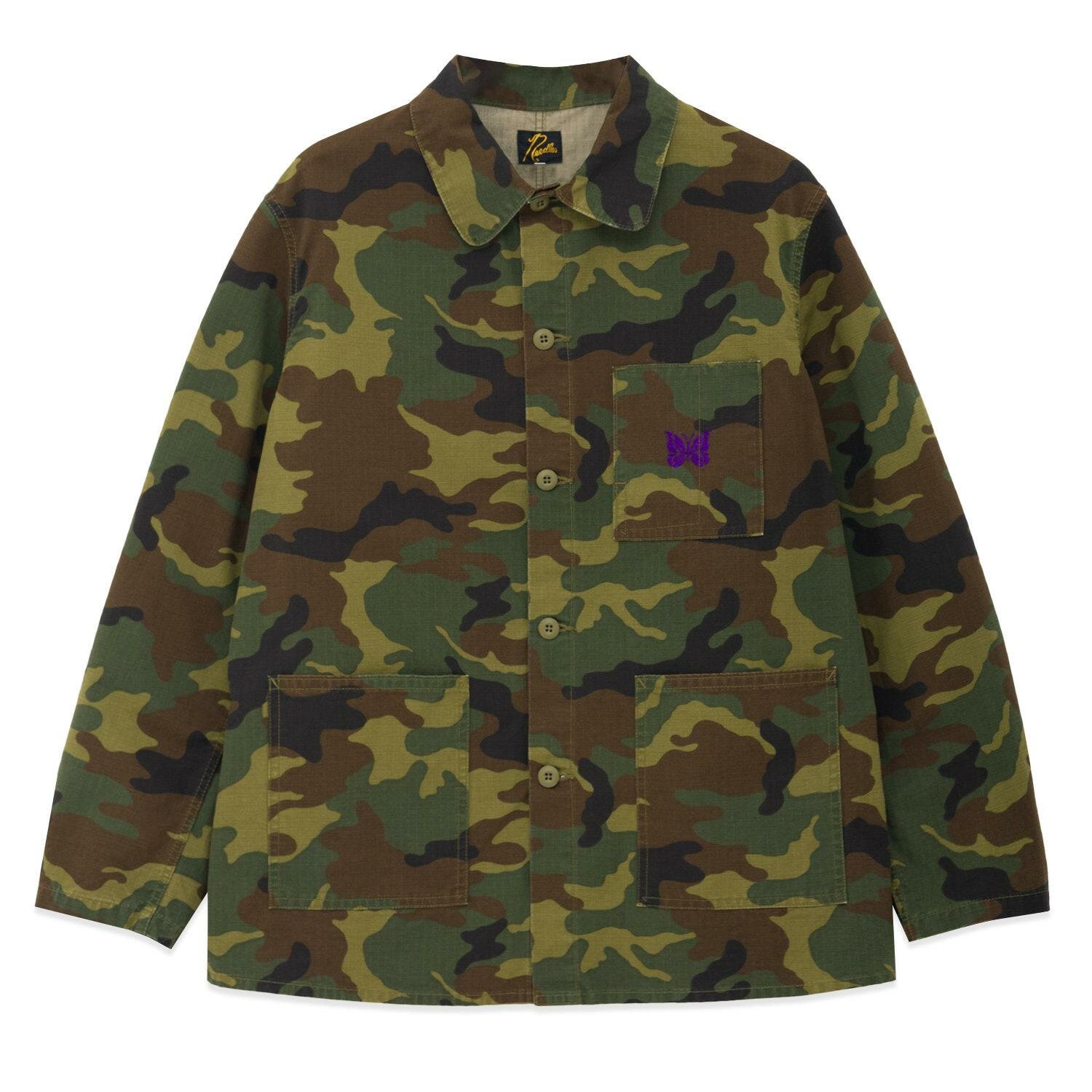 Парка РУБАШКА NEEDLES D.N. COVERALL - COTTON RIPSTOP