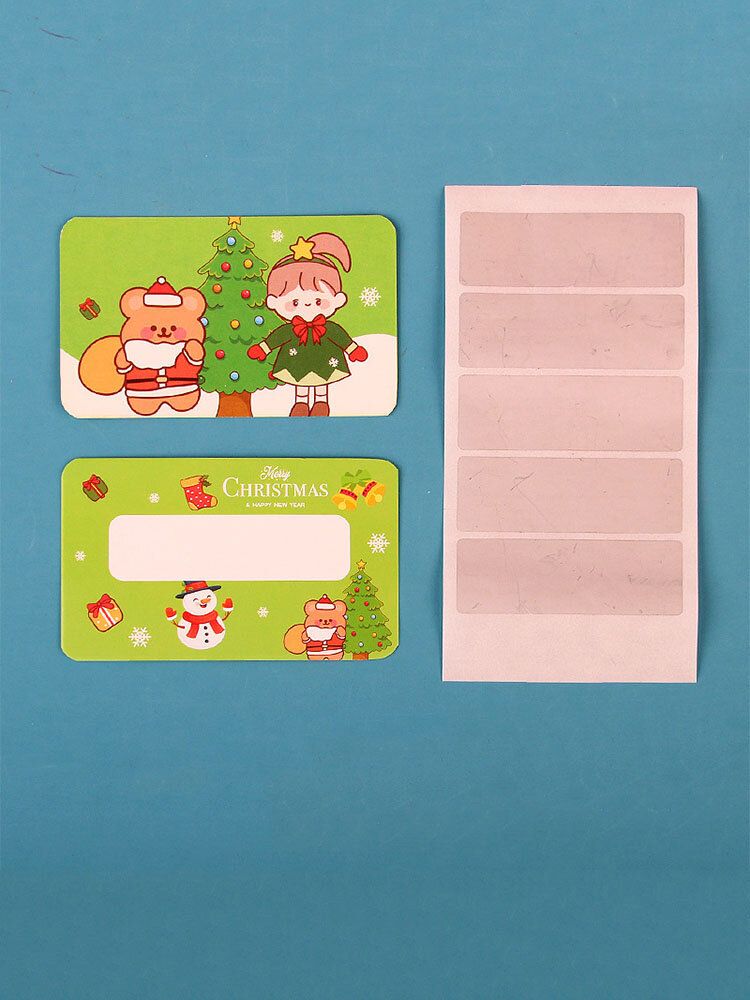 Рождественские скретч-открытки, интерактивные карточки для детей и родителей, новогодняя лотерея, поздравительные открытки и призы для школьников