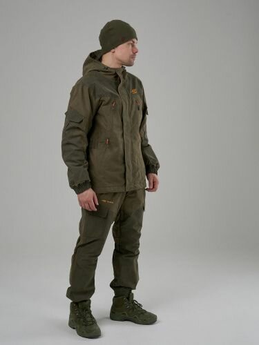 Костюм мужской демисезонный бизон 10000/10000 норвегия хаки/-5С/ (тайгер)