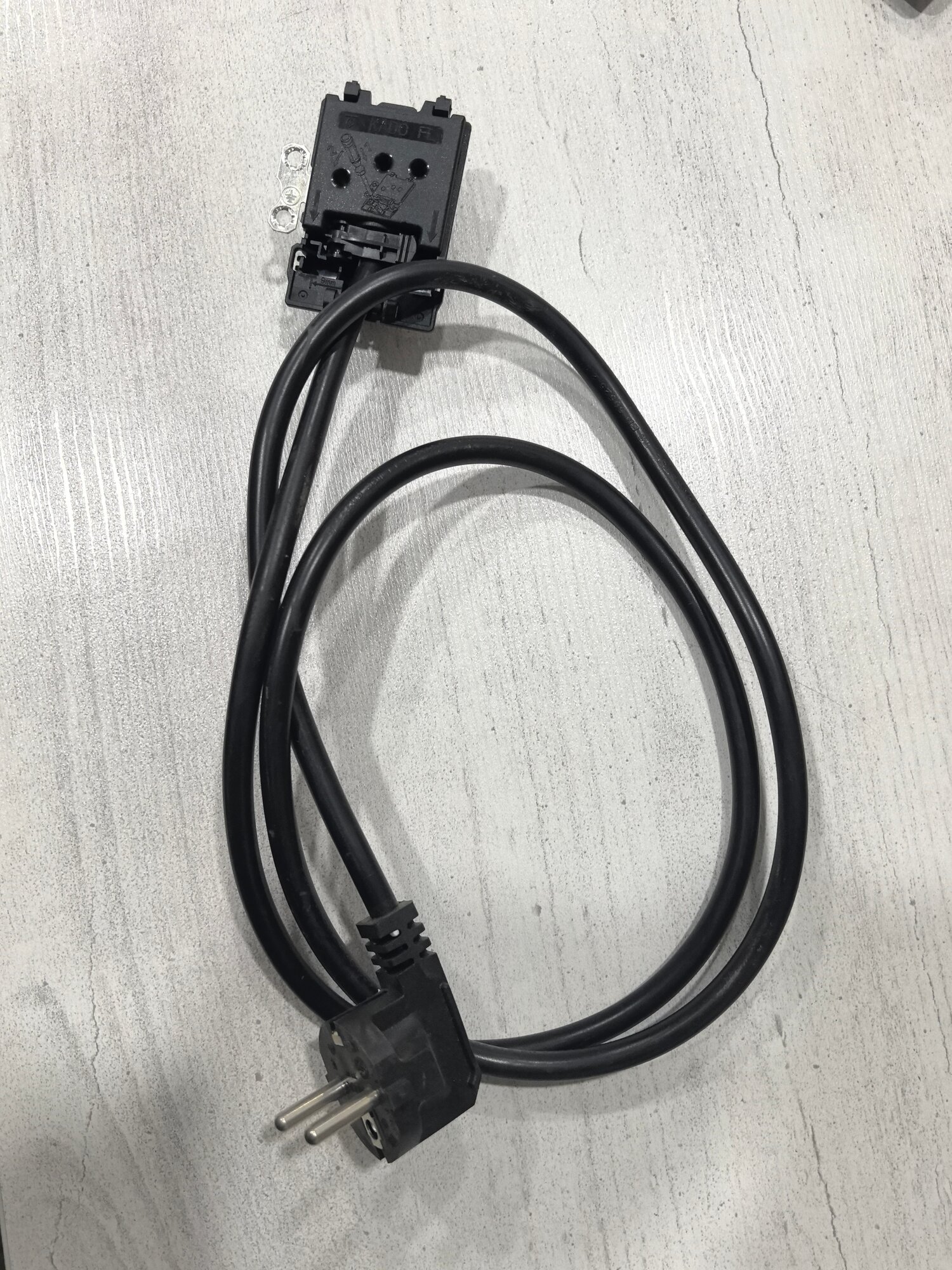 Кабель сетевой с клемной колодкой, для духовки Hisense BSA65334ABDG