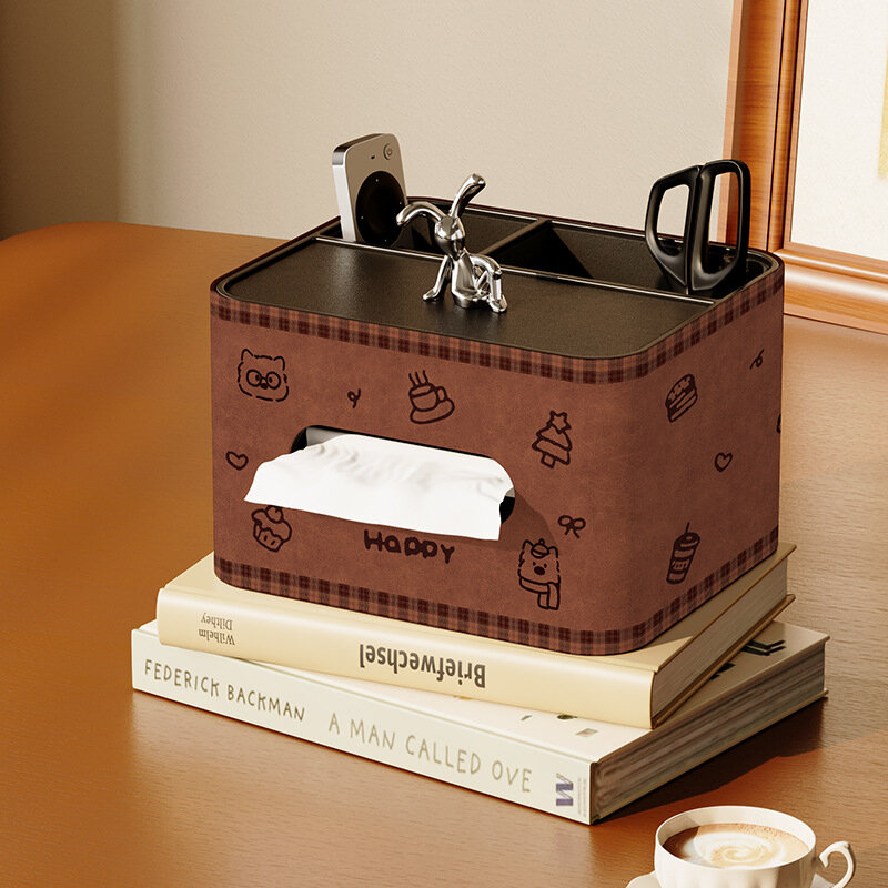 Картонная настольная коробка для салфеток, гостиная, кофейный столик, высококачественная креативная коробка для салфеток, многофункциональная коробка для хранения, коробка для салфеток в спальне
