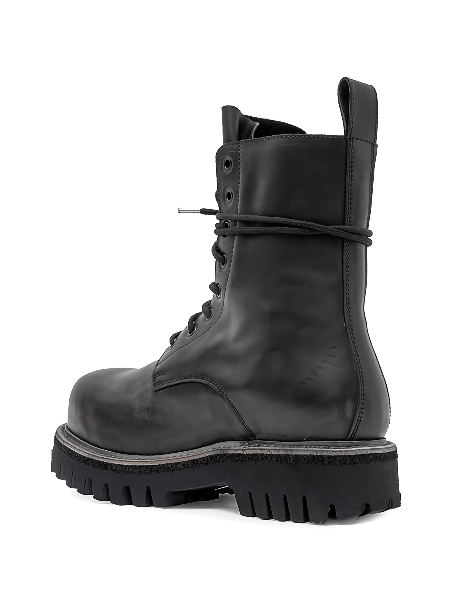 Ботинки A Diciannoveventitre Black combat boots, размер 41, black/black — фото 1