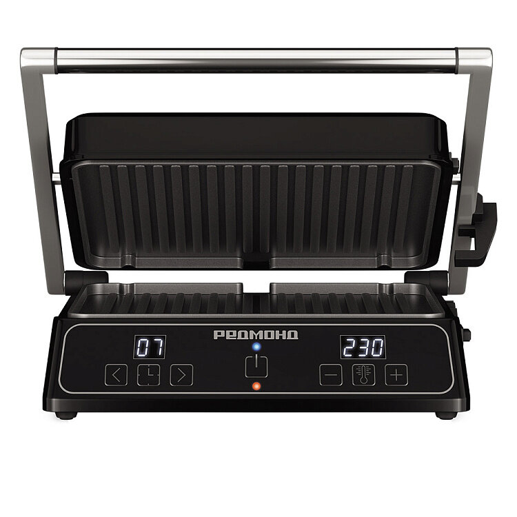 Гриль электрический редмонд SteakMaster GM309, съемные панели, 2000 Вт
