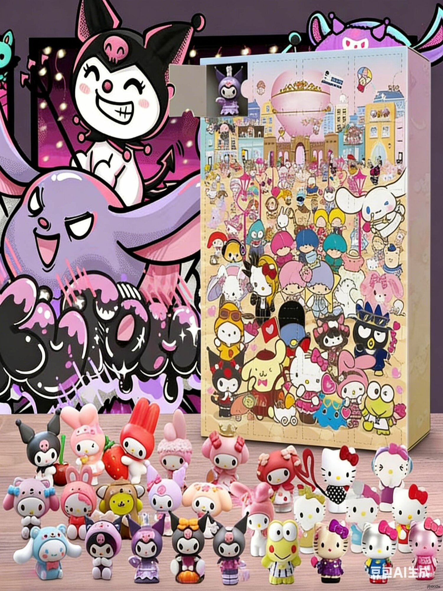 Адвент календарь для девочек Hello Kitti