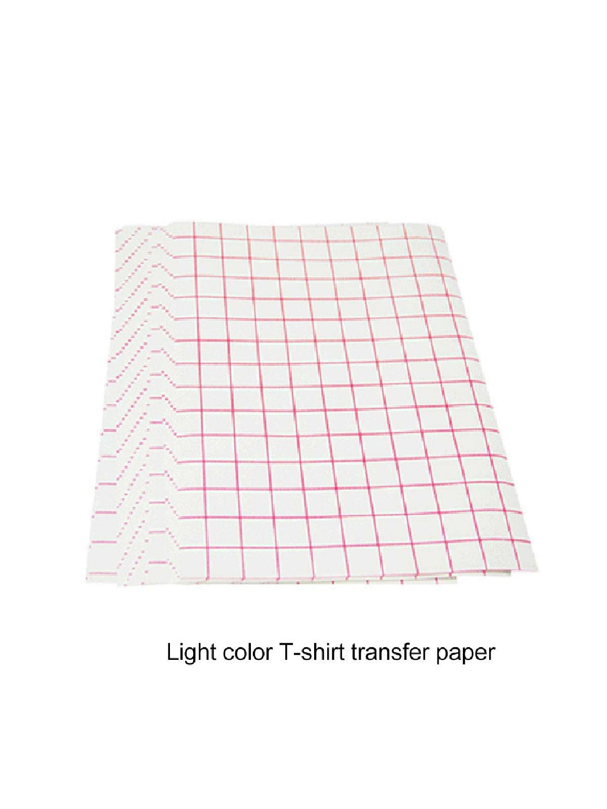 Сублимационная бумага для печати, теплопередающая бумага для футболок "Сделай сам", 10 страниц
