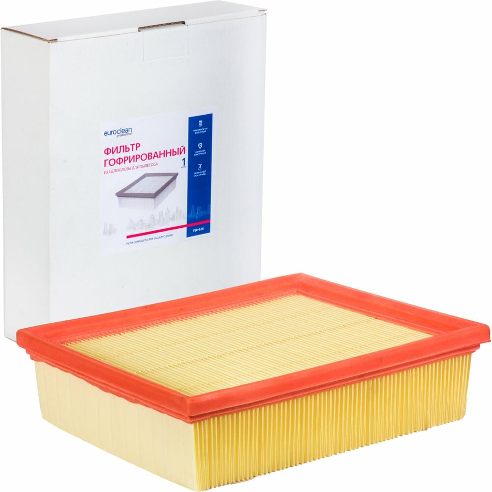 Складчатый фильтр для пылесосов Festool CT/CTL/CTM 26, 36, 48 EURO Clean FSPM-26