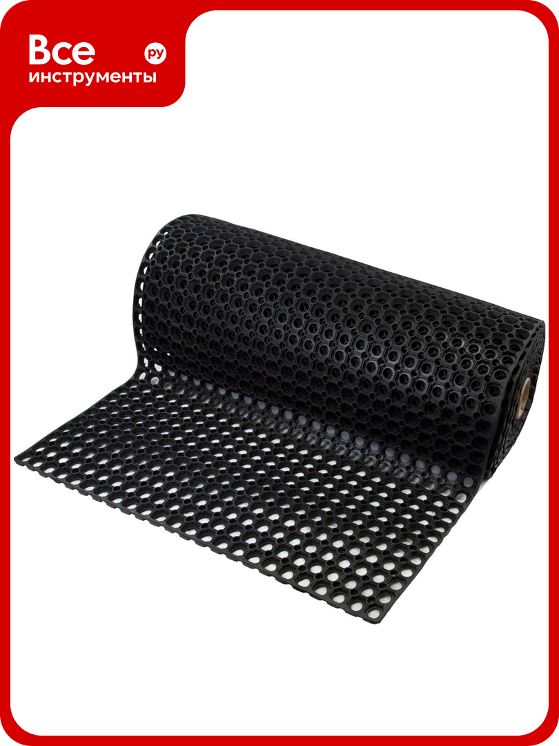 Коврик-дорожка SUNSTEP грязесборный, 1х10 м 30-041