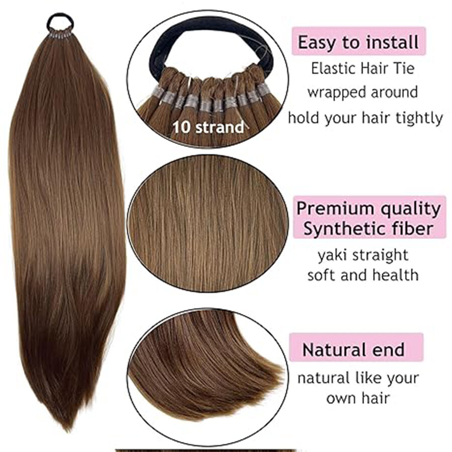 Длинные прямые волосы, прическа на резинке, вьющиеся волосы, конский хвост