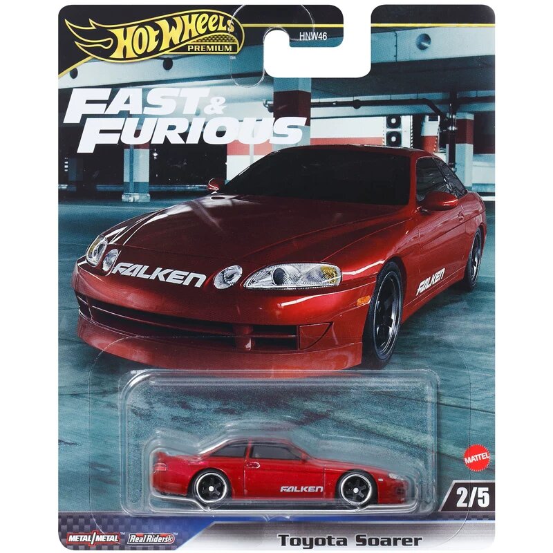 Коллекционная алюминиевая модель автомобиля: Toyota Soarer, масштаб 1:64, серия Speed and Passion, идеально для
