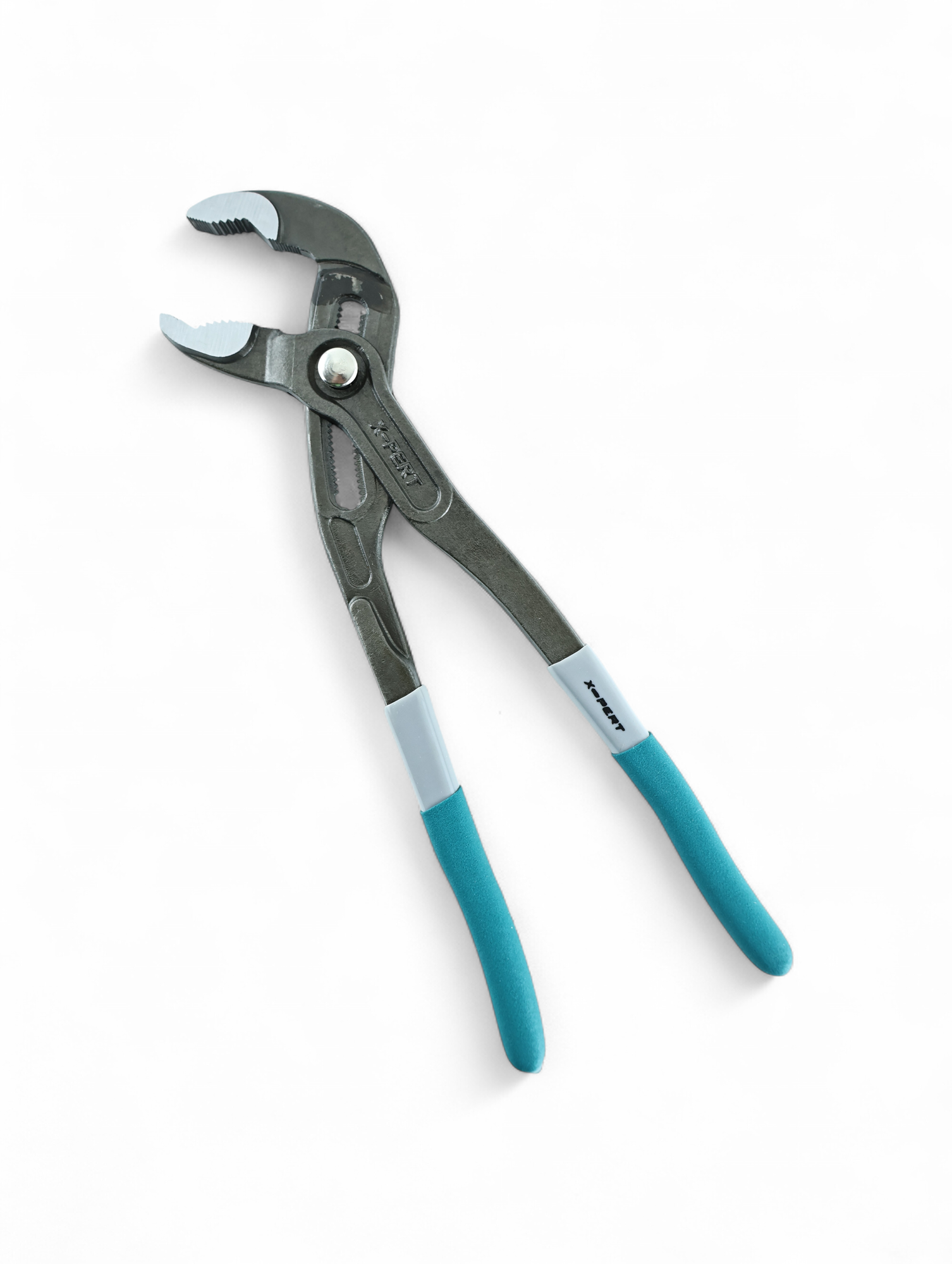 Клещи переставные с фиксатором X-PERT 12" "Кобра", 300мм, прорезиненные ручки