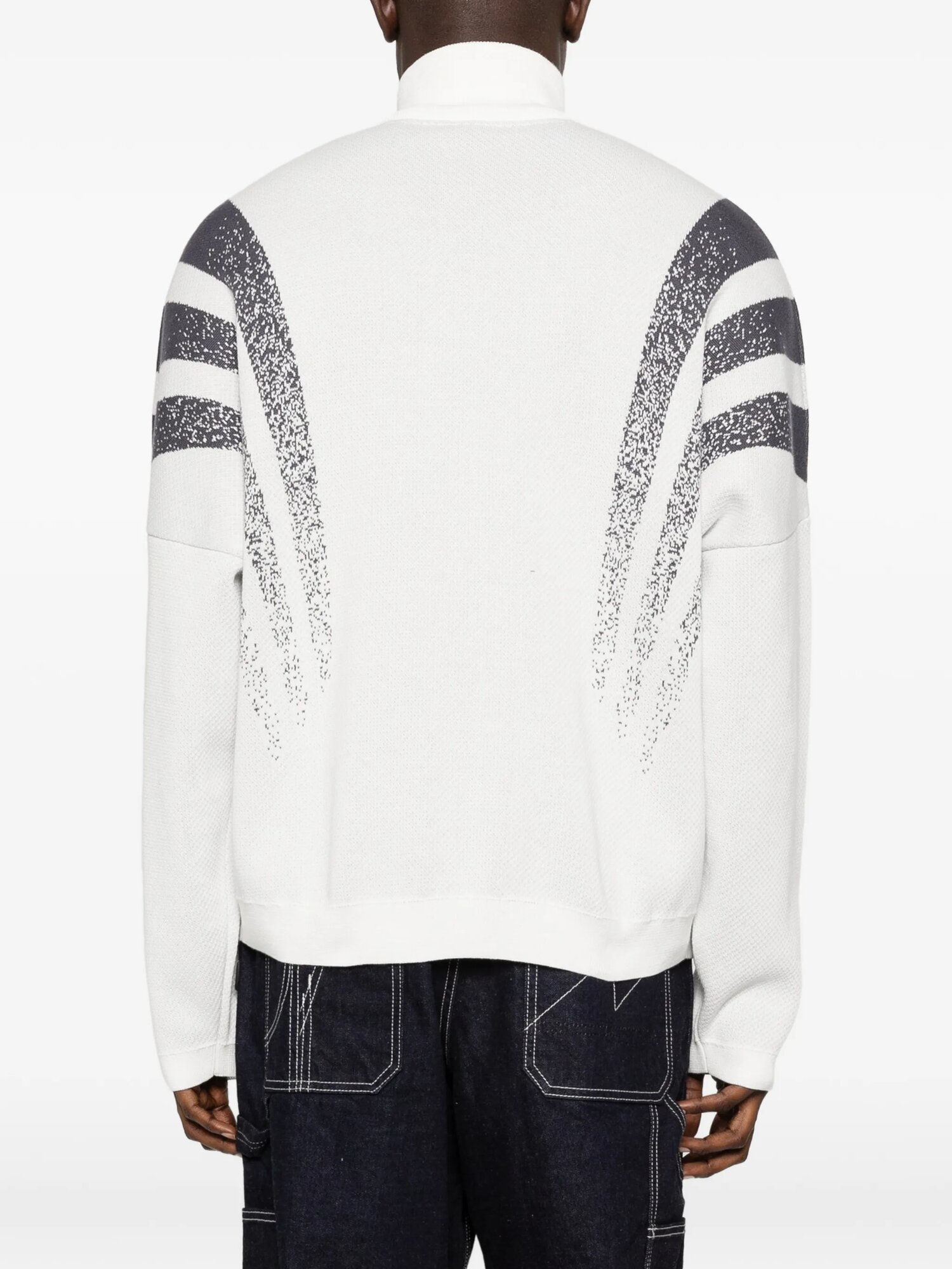 Свитер adidas Santiago, размер 46 GER, , белый — фото 1
