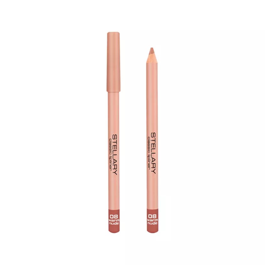 Карандаш для губ STELLARY LIPLINER тон 08 Warm nude