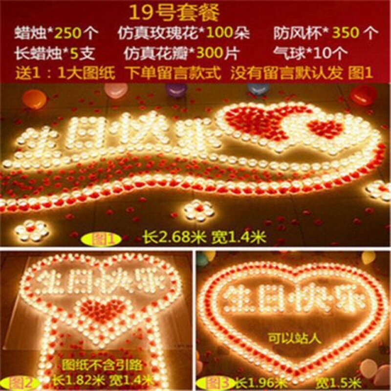 Китайская свеча на День святого Валентина, романтическое предложение на день рождения, ароматерапия, электронное освещение, декоративная креативная сцена, оптовая продажа