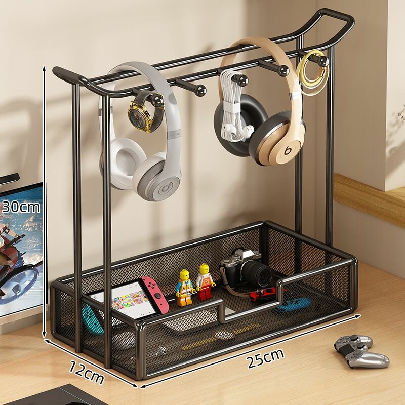 Новая подставка для наушников, креативный держатель для AirPods Max, настольная подставка для игровых наушников, металлическая стойка для хранения