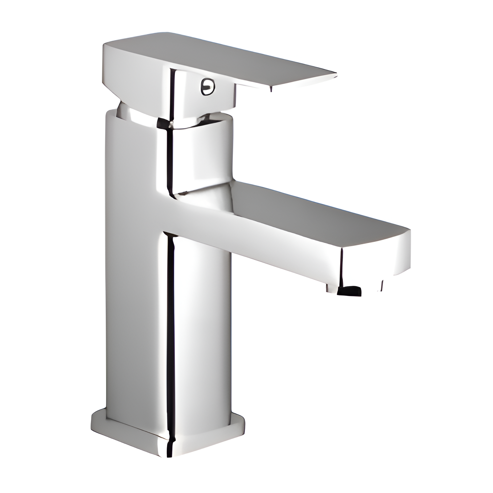 Смеситель для раковины, на гайке, эко-алюминий A1001