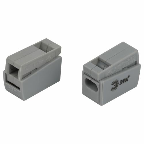 Клемма быстрозажимная 221-112 2п 0.5-2.5кв. мм для светильников NO-225-411 (уп.50шт) Эра Б0067980