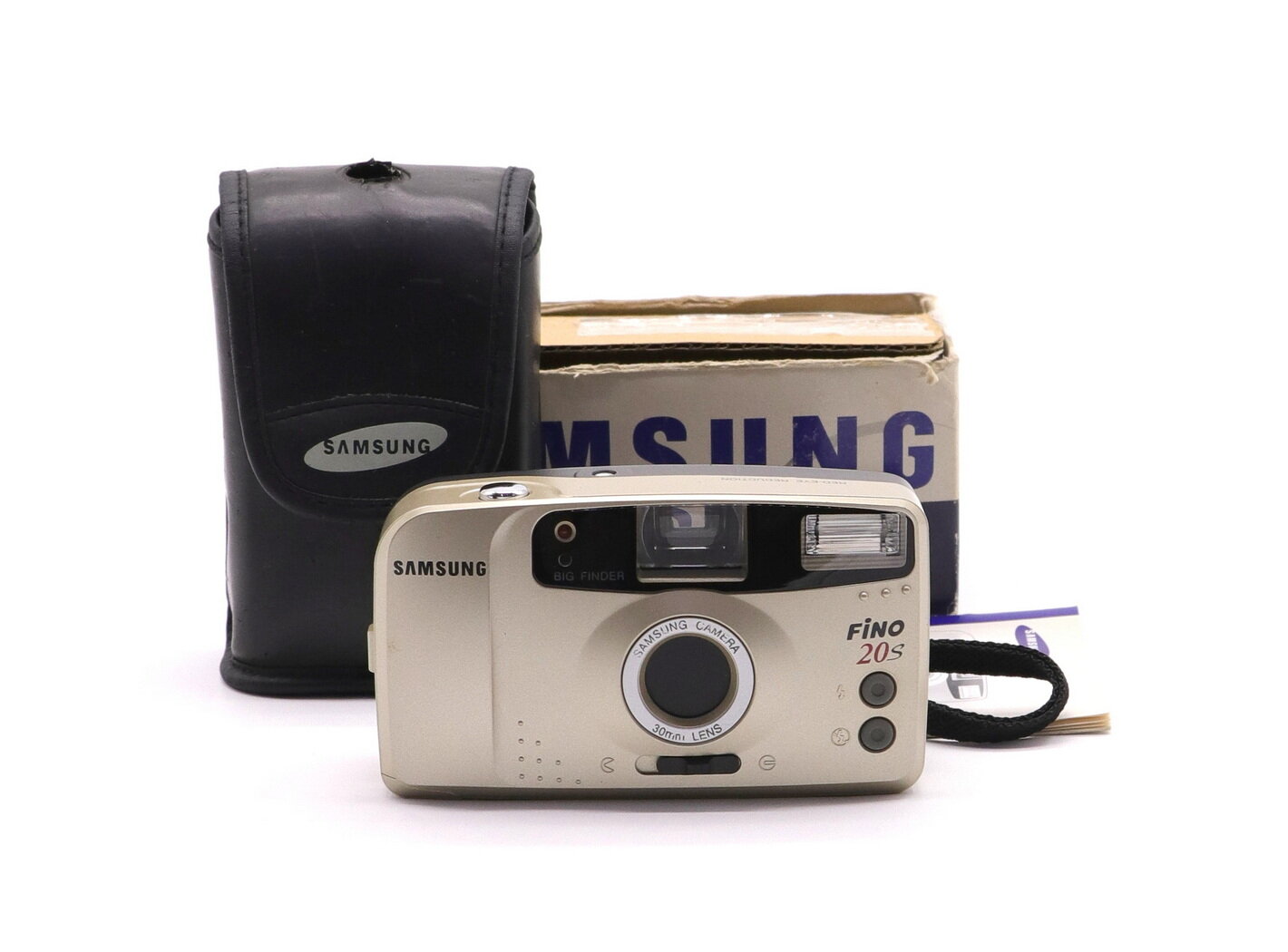 Фотоаппарат пленочный Samsung Fino 20S в упаковке