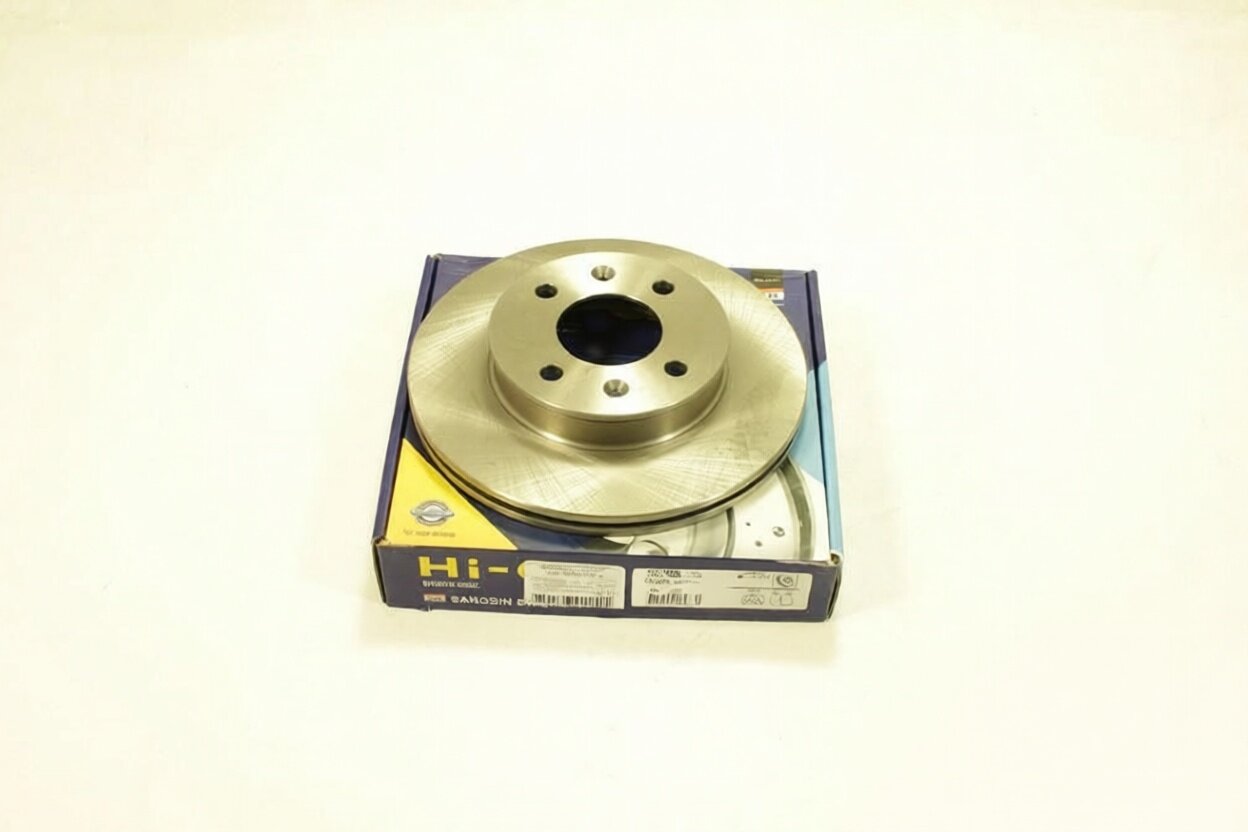 Диск тормозной HYUNDAI GETZ 1.1-1.6 R13 02- без АБС передний вент. D 241мм. SD1090 Sangsin brake арт.