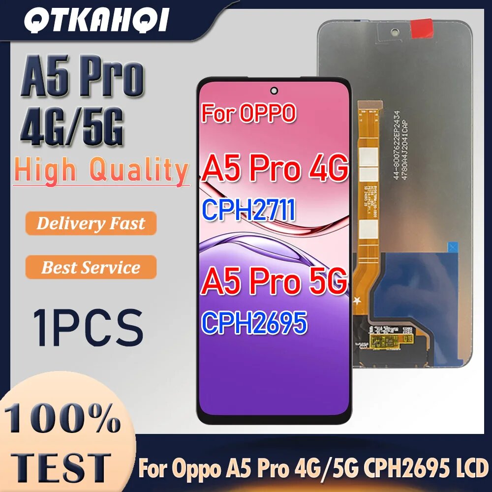Дисплей для OPPO A5 Pro 4G CPH2711 в сборе, A5 Pro 4G LCD