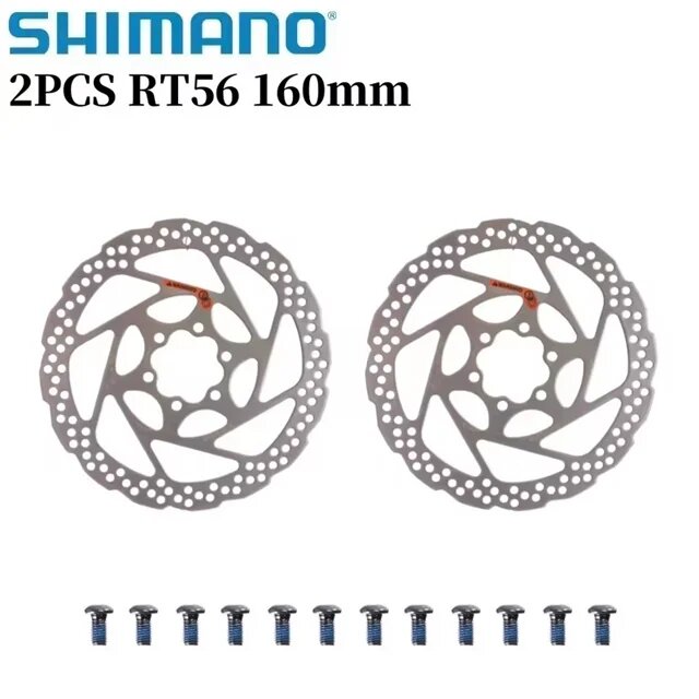 Shimano RT56 Дисковый ротор 160 мм (2 шт)