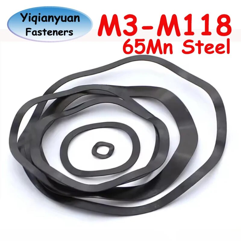 Шайба волновая стальная 65Mn M16x21x03, 100шт