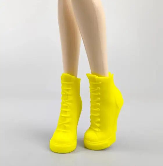 Сменные ноги, руки, обувь для кукол 1/6 Светло-желтый, shoes 10