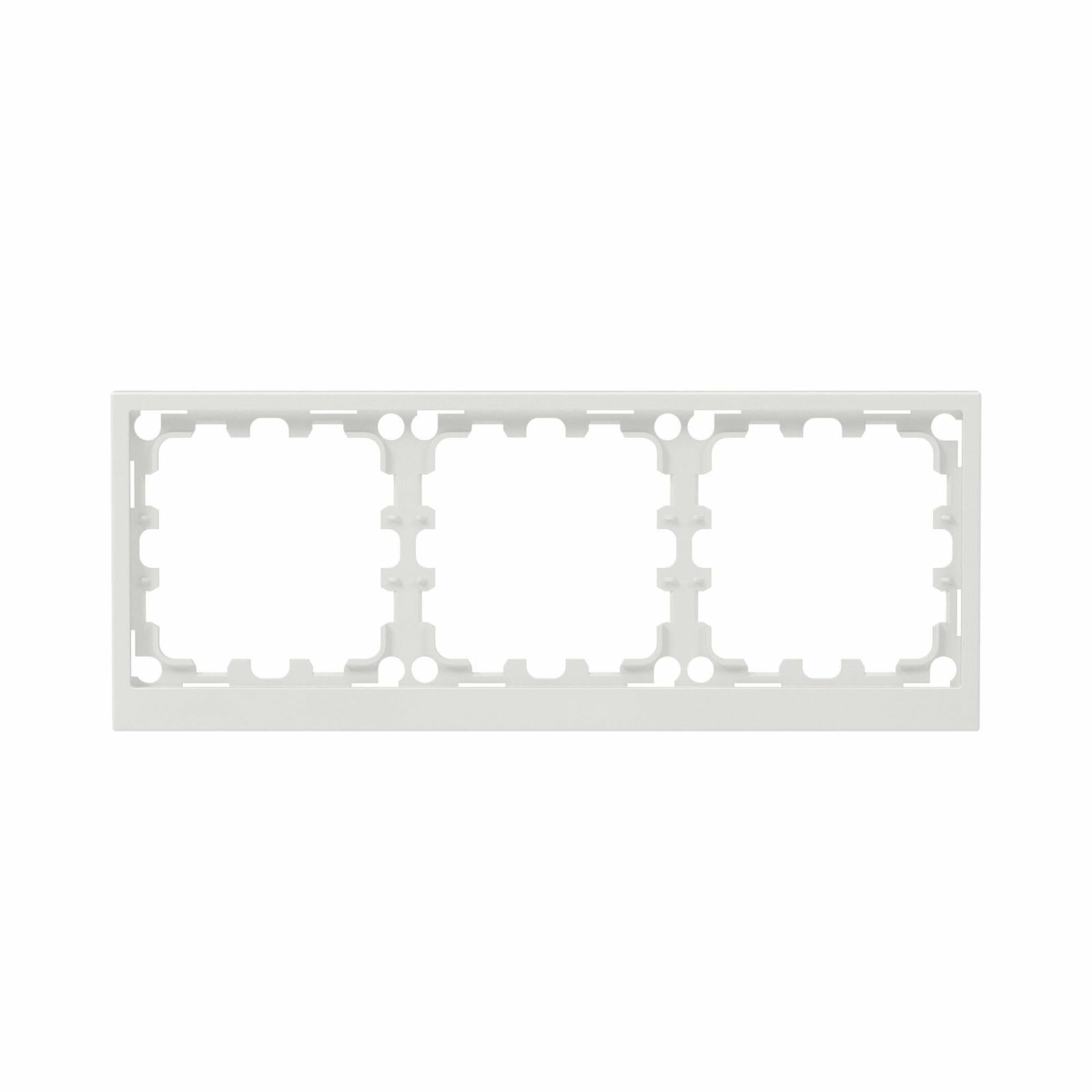 Рамка 3 поста ip44, kant, белый песок