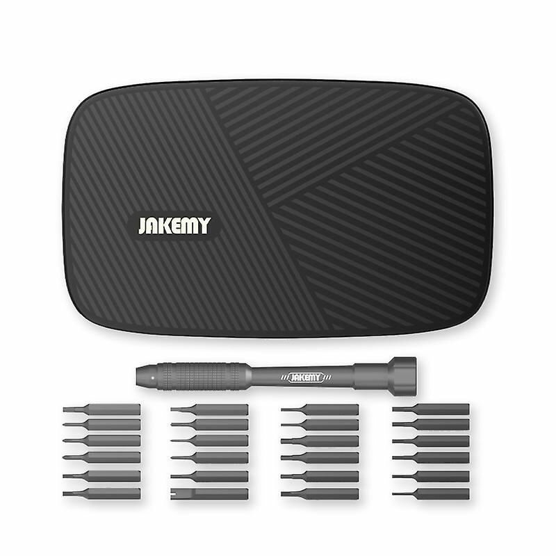 Отвертка JAKEMY JM-8178 с набором бит H4х28 CRV