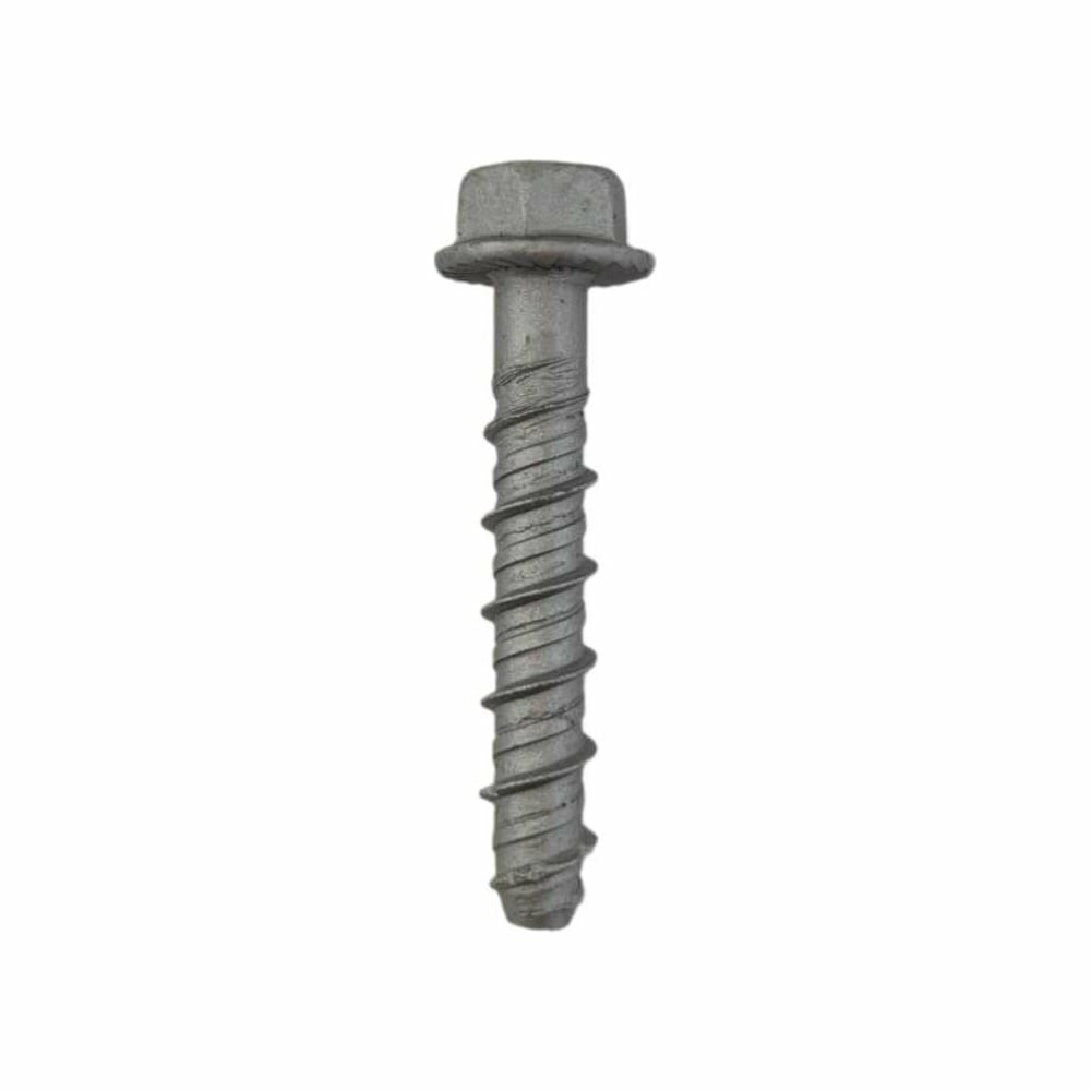 Шуруп для бетона Rusconnect PBW 06040 6x40 мм 7,5x40 мм, шестигранная головка с прессшайбой 100 шт. RUSPERT 2 серые 710604
