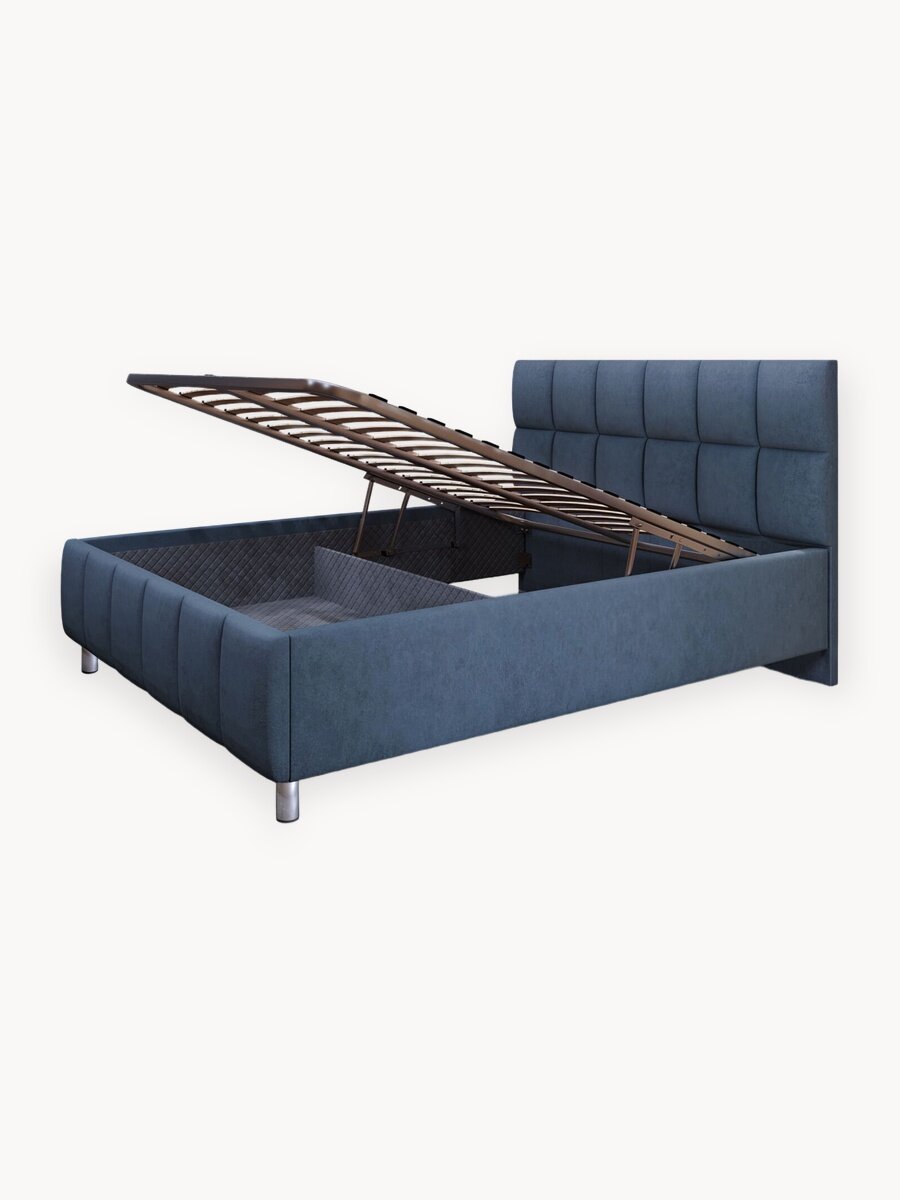 Двухспальная кровать Эстель 140 с подъёмным механизмом и ортопедическим основанием цвет Космо