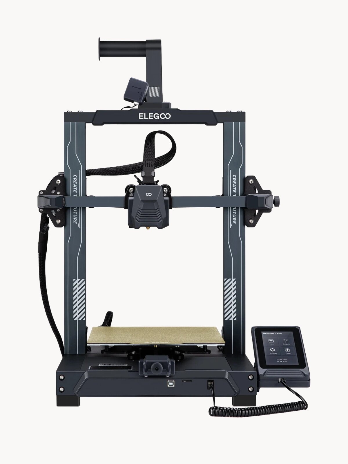 3D принтер Elegoo Neptune Pro 3, FDM технология, ABS/PLA, для дома