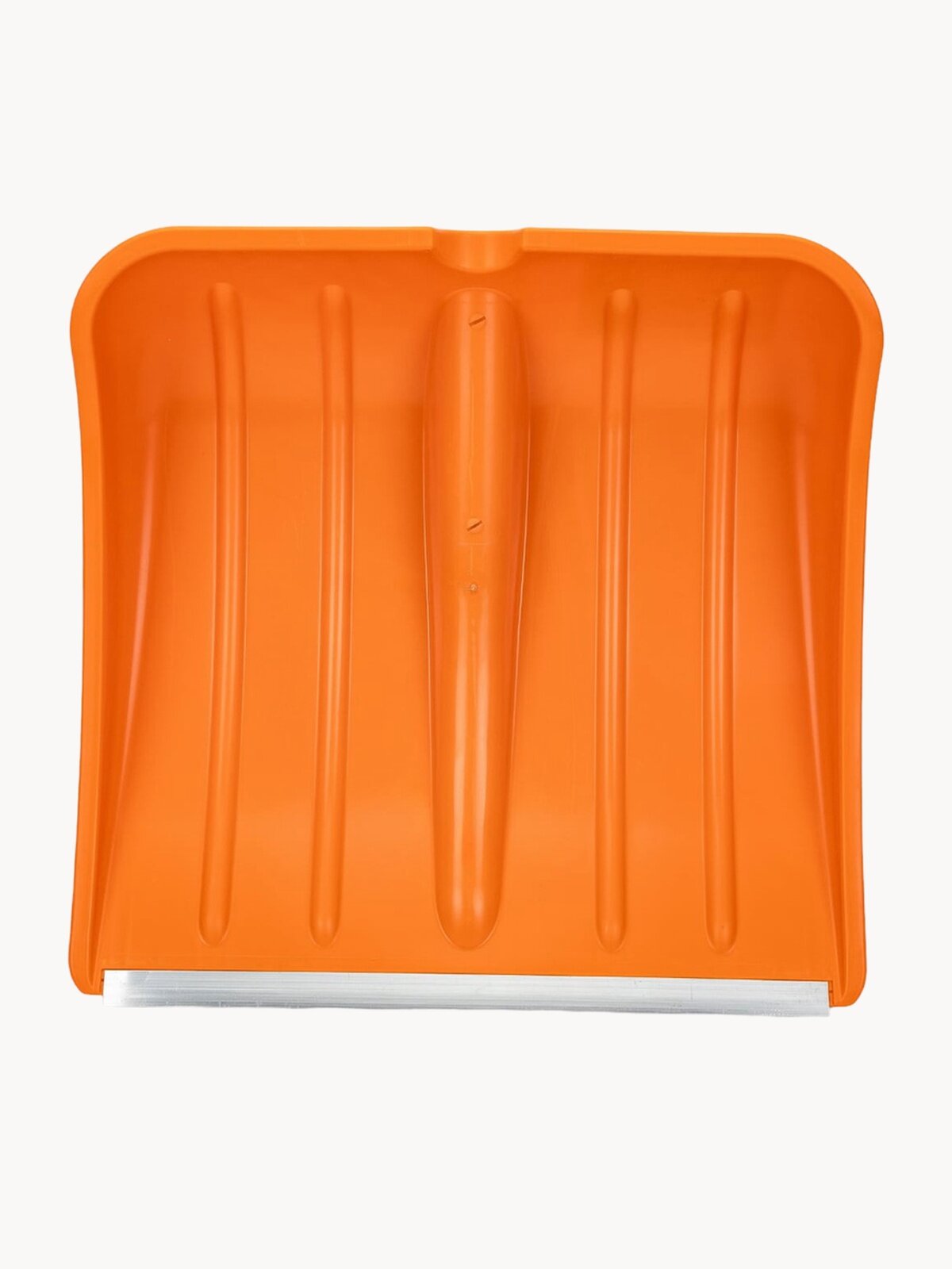 Ковш лопаты с алюминиевой защитной планкой, оранжевый Gigant GCI-13, 32 мм, пластиковая, защищенная, материал алюминий