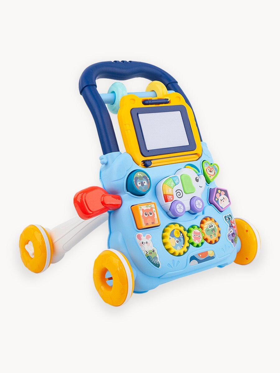 Ходунки-каталка, развивающий центр, бизиборд